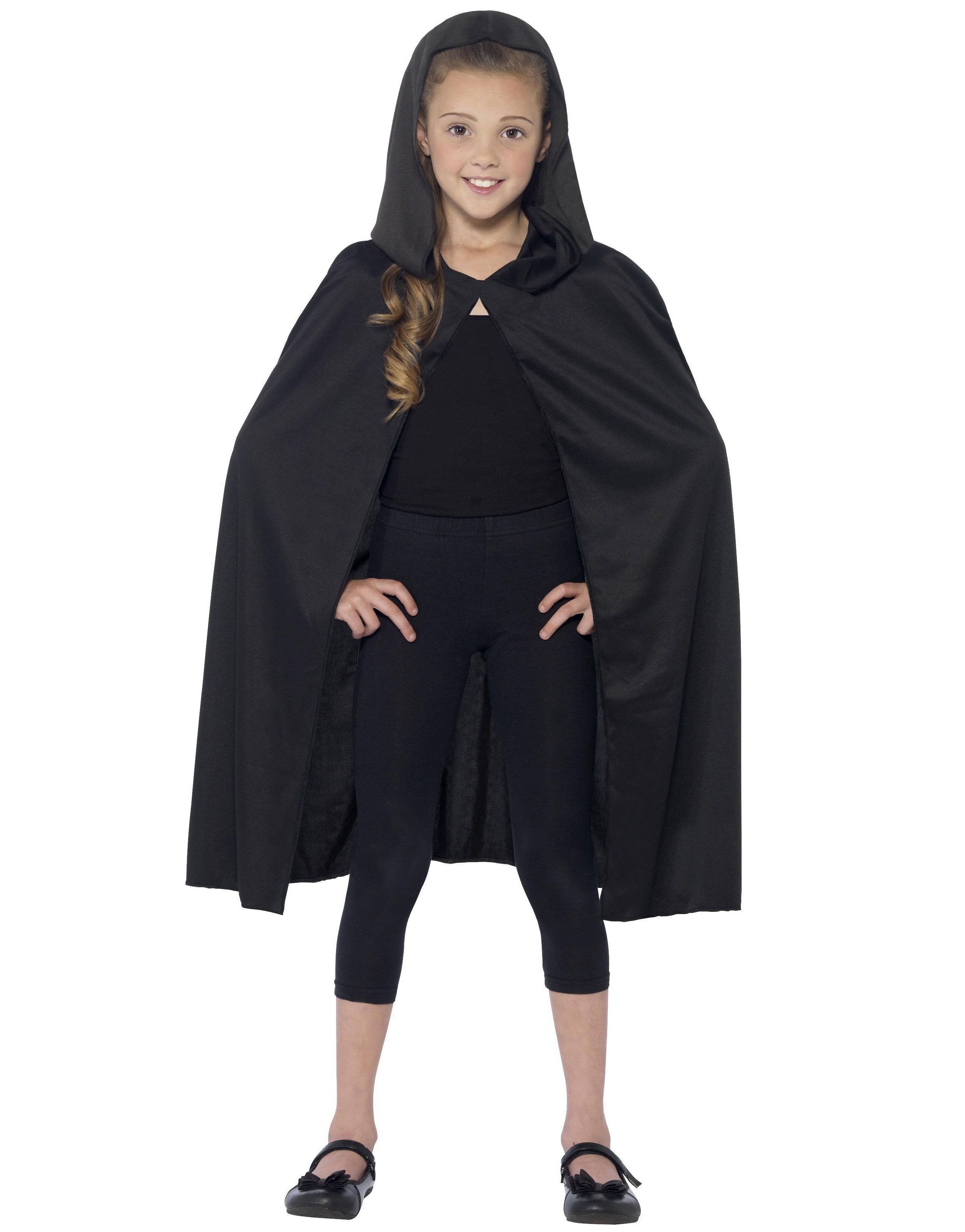 Svart Mantel med Huva för Barn - Sci-Fi - Andra Teman - Maskeraddräkter ...