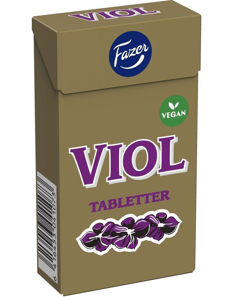 ÄT SNART PRODUKT - Fazer Viol Tabletter - Pastillask med Violsmakande ...