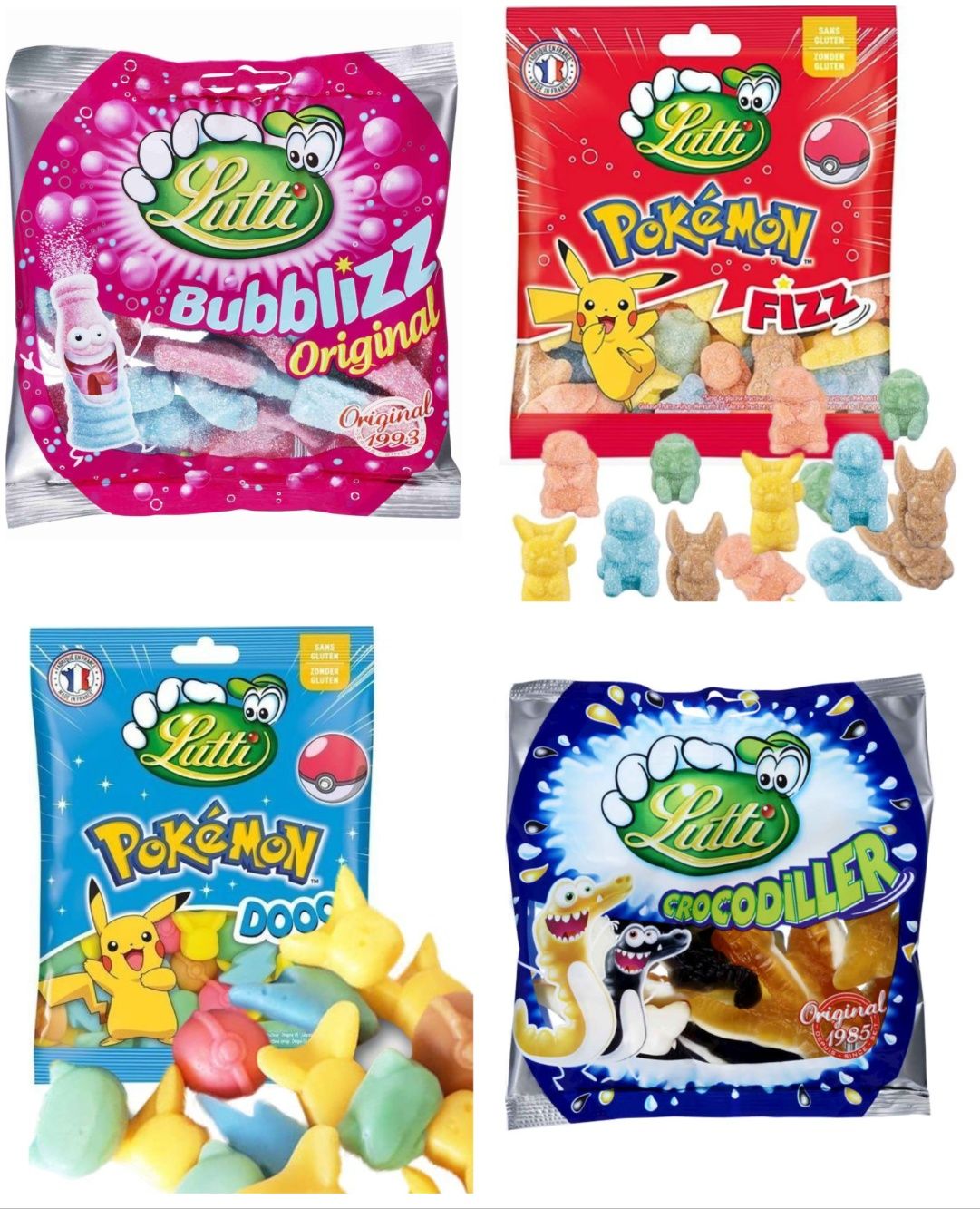 Taste Them All – Lutti Pose Godteri – Fire Smaker