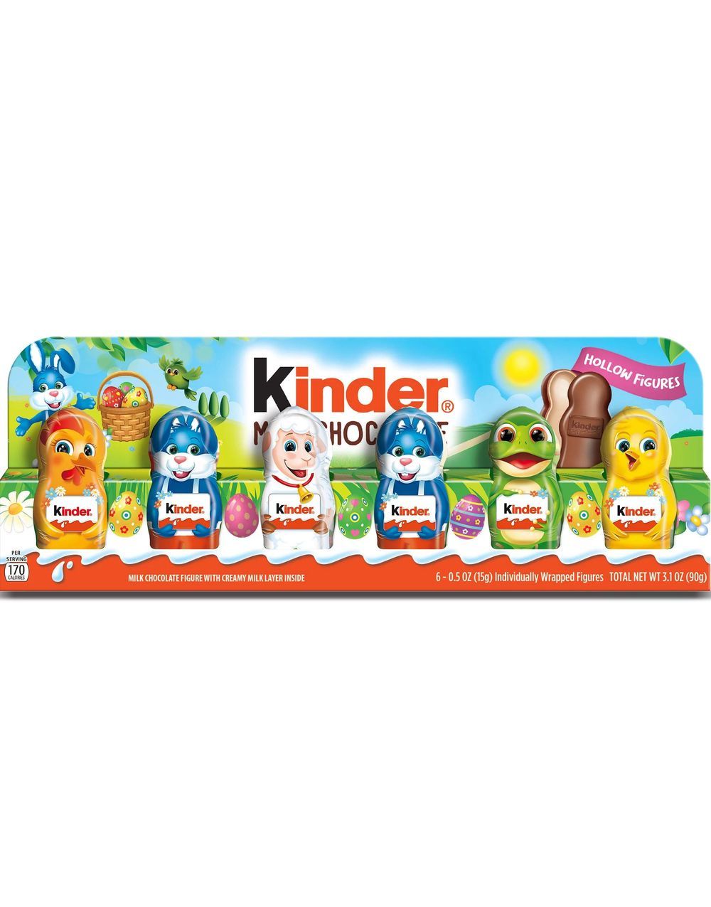 Kinder Milk Chocolate Easter Mini Figures - Mjölkchokladfigurer med ...