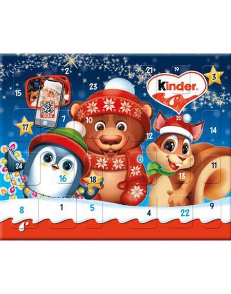 Kinder Vikbar - Adventskalender med choklad 113 gram - Se Alla Våra ...