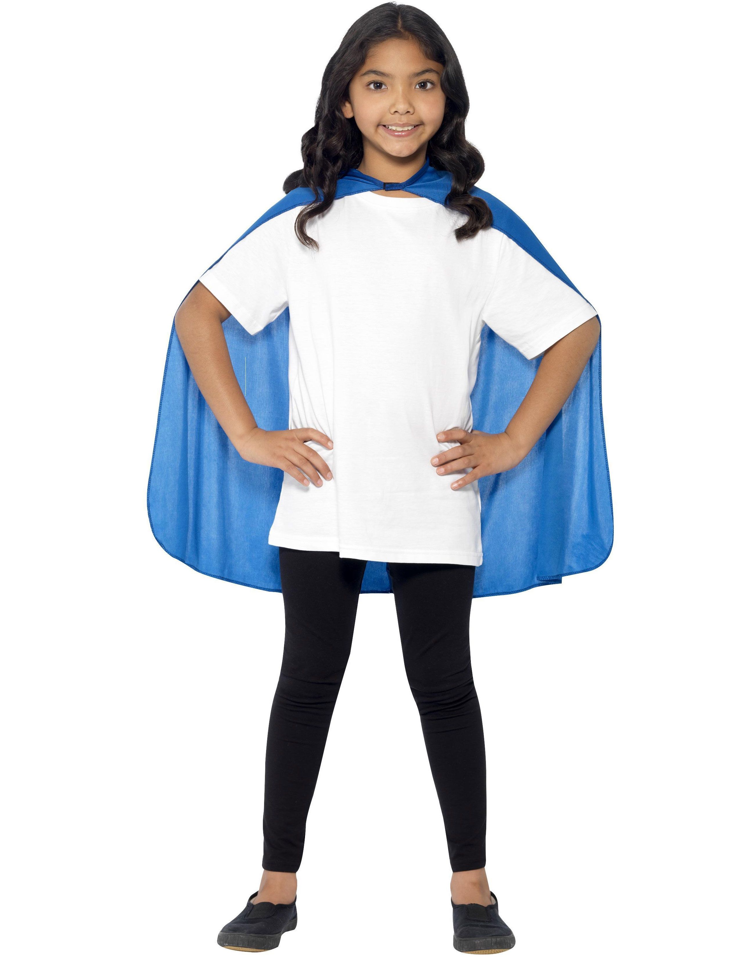 Blå Superhjälte Mantel för Barn - Capes / Mantlar - Maskeraddräkter ...