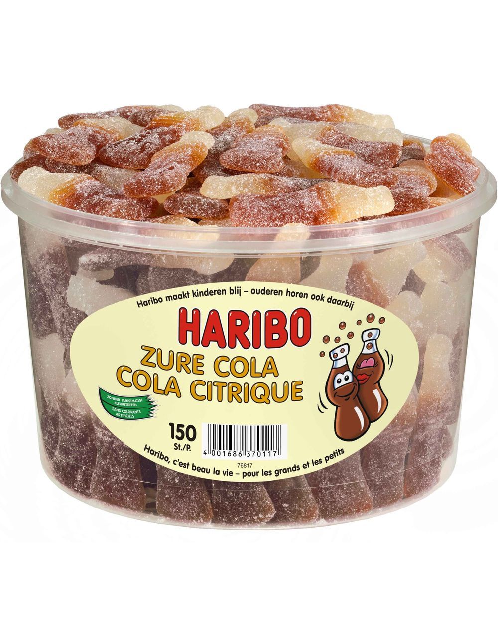 Ca. 150 st Haribo Kiss-Cola - Sure Colaflasker 1350 gram - Se Alla Våra Sötsaker - Sötsaker och ...