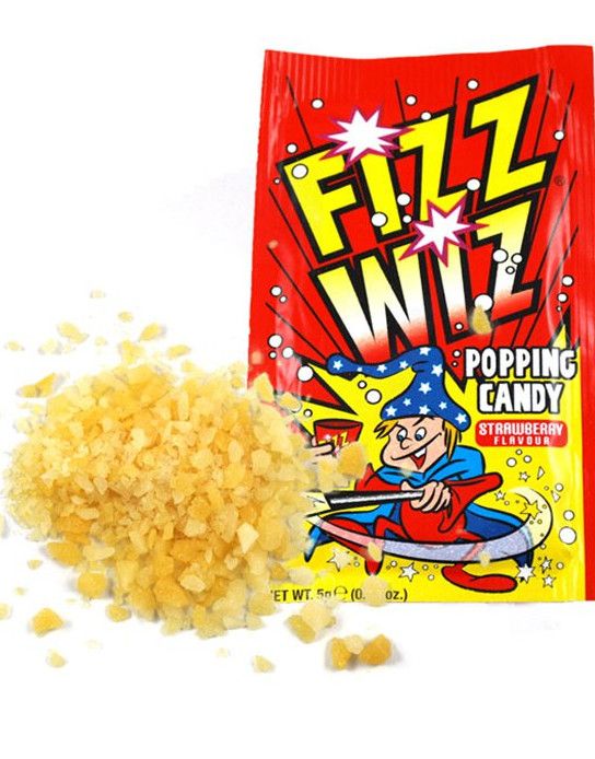 Fizz Wiz Popping Candy med Jordgubbsmak 7 gram - Se Alla Våra Sötsaker ...
