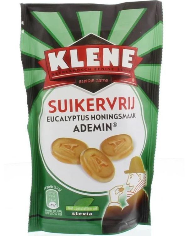 Klene Sockerfri Eukalyptus Och Honung Smak Ademin 110 Gram - Se Alla ...