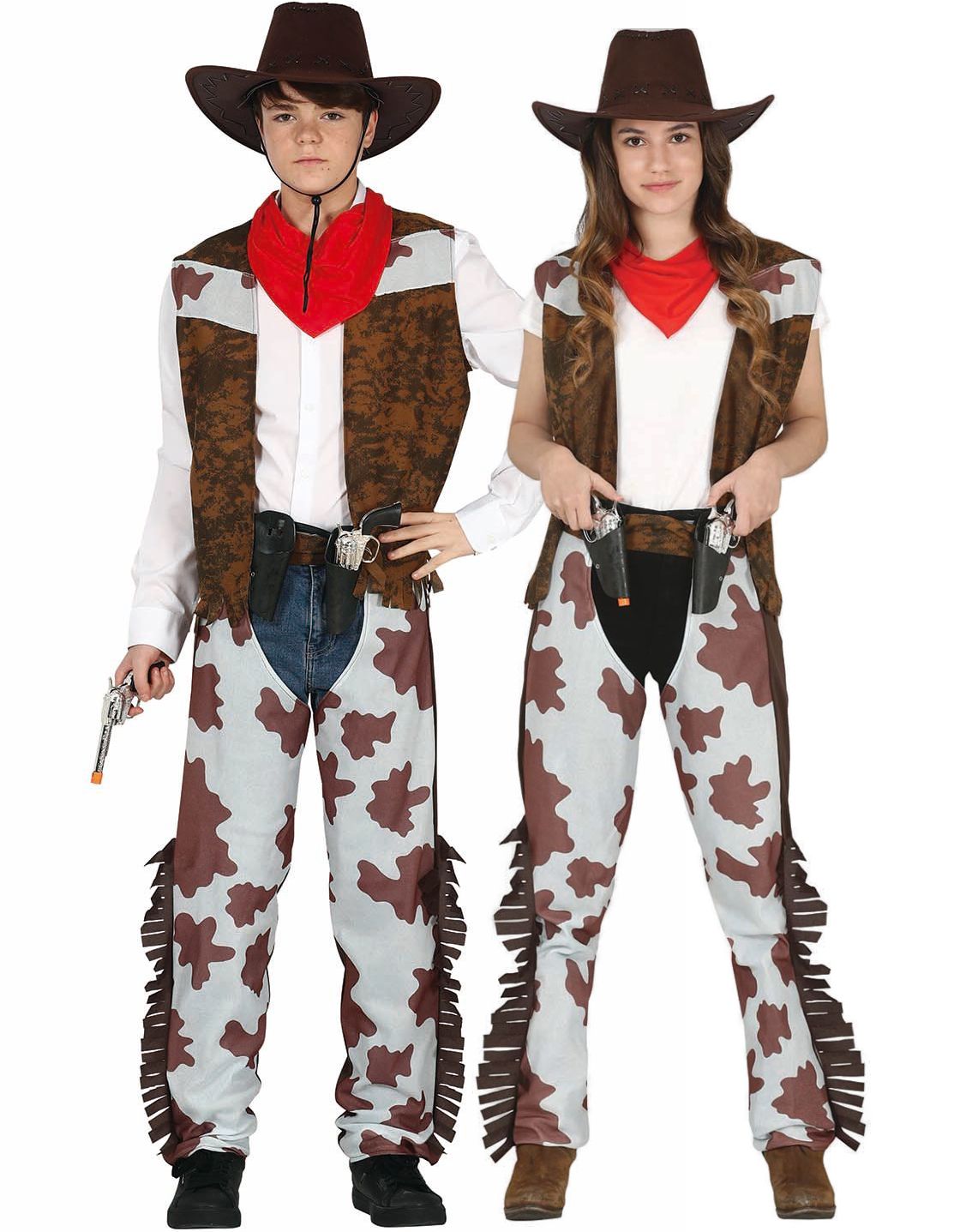 Cowboy/Cowgirl Barnkostym 3 Delar - 14-16 År - Se alla våra ...