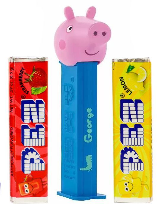 Georg Gris Pez Hållare med 2 Pez Packs - Se Alla Våra Sötsaker ...