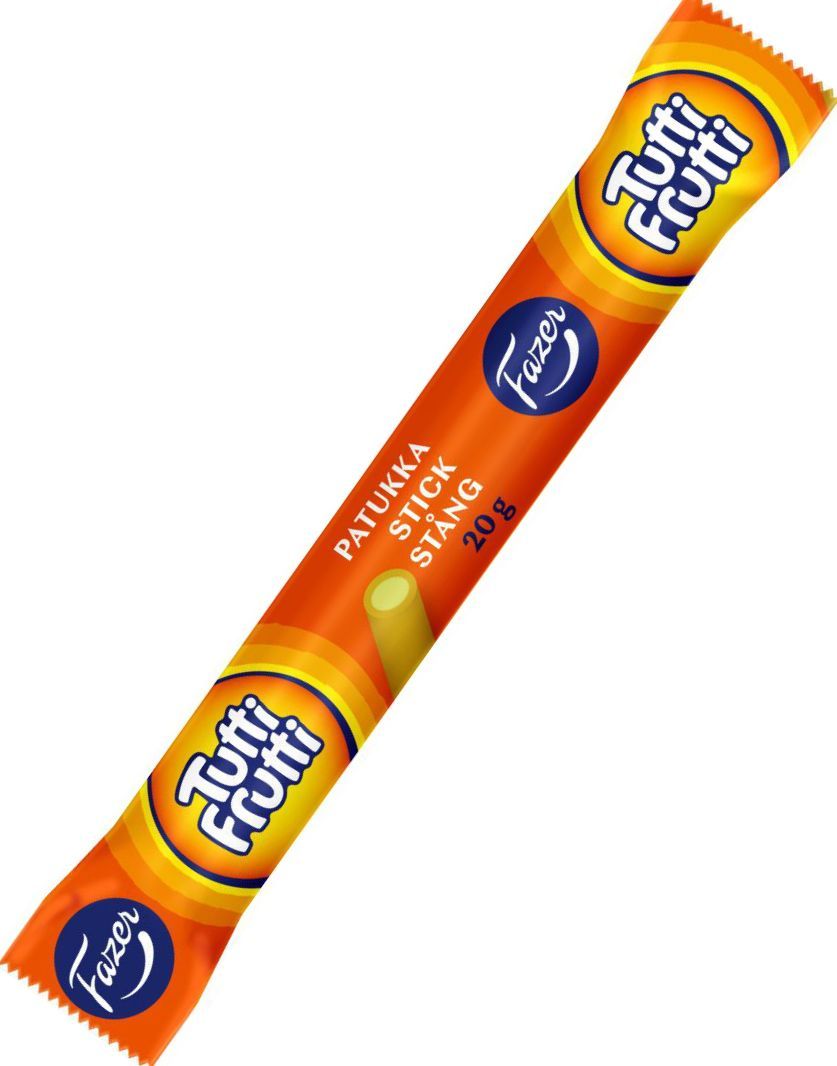 ÄT SNART PRODUKT - 1 Tutti Frutti Bar 20g - DATOVARER - Sötsaker och Choklad - GODIS & SNACKS