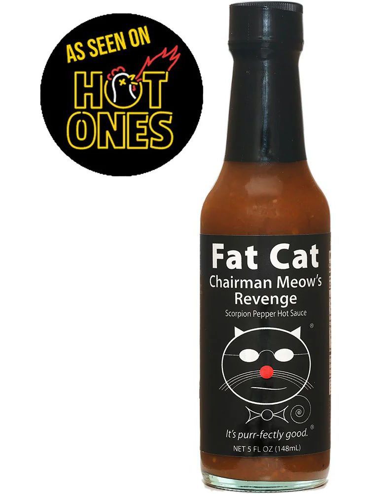 Fat Cat Chairman Meow's Revenge - Scorpionpeppar Chilisås 148 ml (USA ...