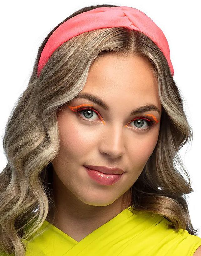 Neon Rosa Hårband - 80/90-Tal - Maskeraddräkter Efter Tema ...