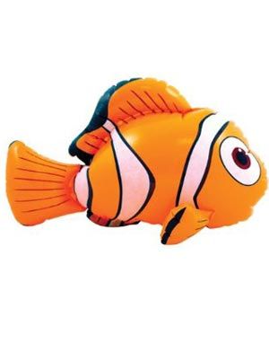 Uppblåsbar Nemo Clownfisk 45 cm