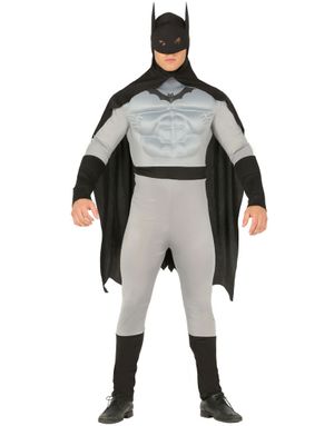 Batman Inspirerad Dräkt med Mantel - Maskeradkläder Vuxen ...