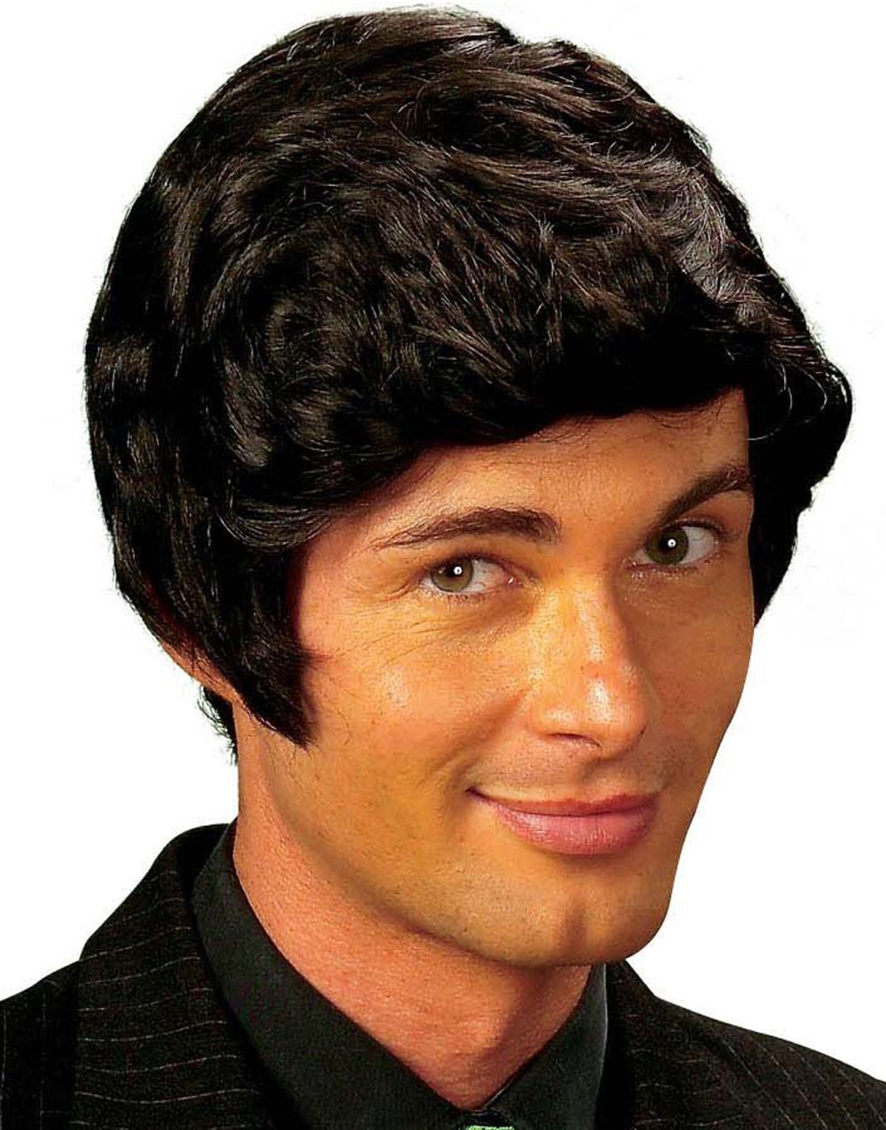 Daimian Wig - Svart Peruk