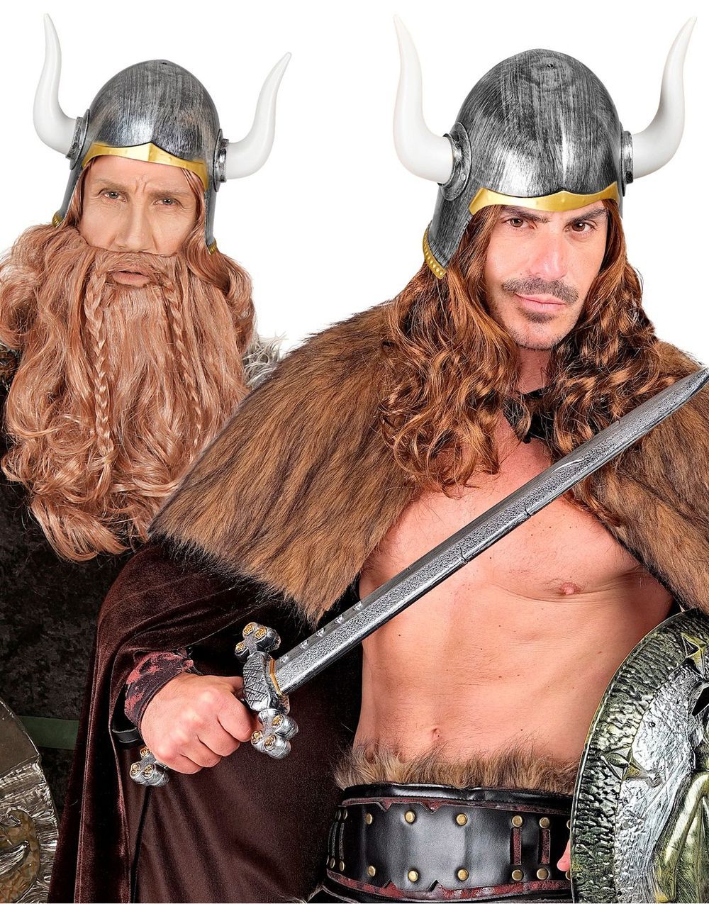 Vikinghjälm Med Horn - Vikingar - Maskeraddräkter Efter Tema ...