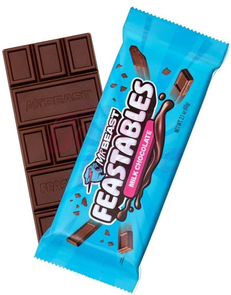 Mr. Beast Bar Mjölkchoklad 60 g - Se Alla Våra Sötsaker - Sötsaker och ...