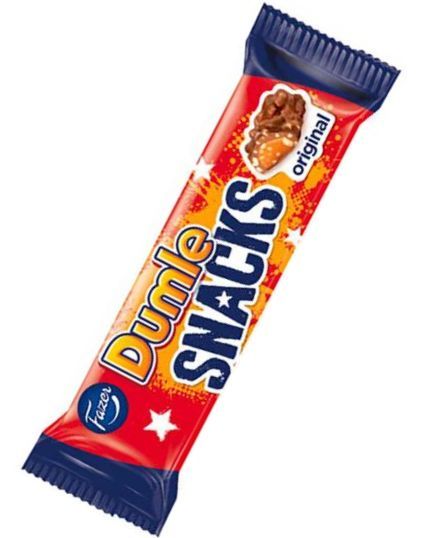 1 stk Dumle Snacks - Choklad med Karamellkärna 40 gram - Pinatafyllning ...