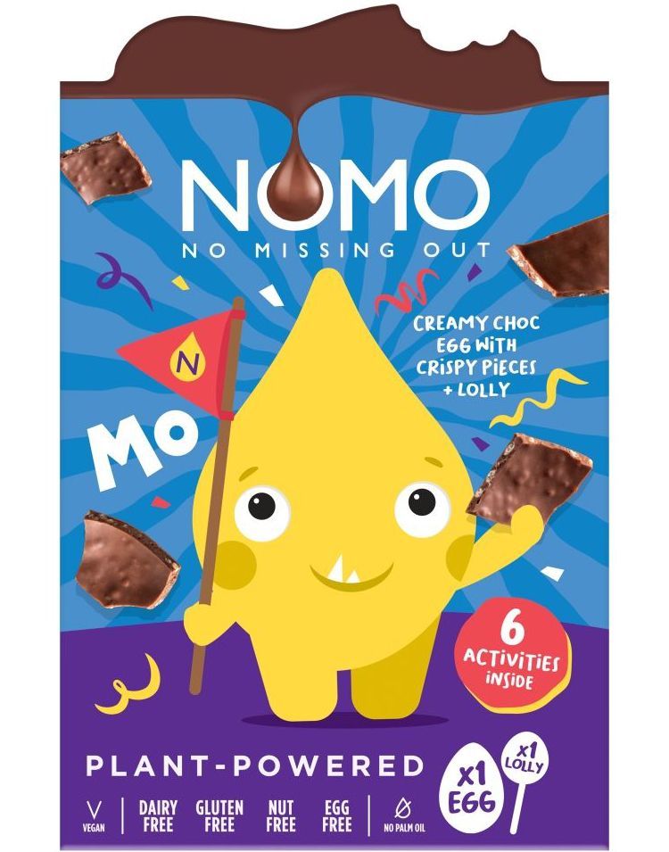 NOMO Monsters Crispy Egg & Lolly - Veganskt Chokladägg och Kärlek 92 ...